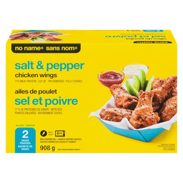 No Name Salt Pepper Chicken Wings