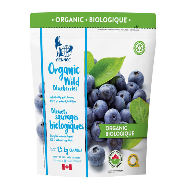 Fennec Foods Frozen Organic Wild Blueberries – Coastal Connection