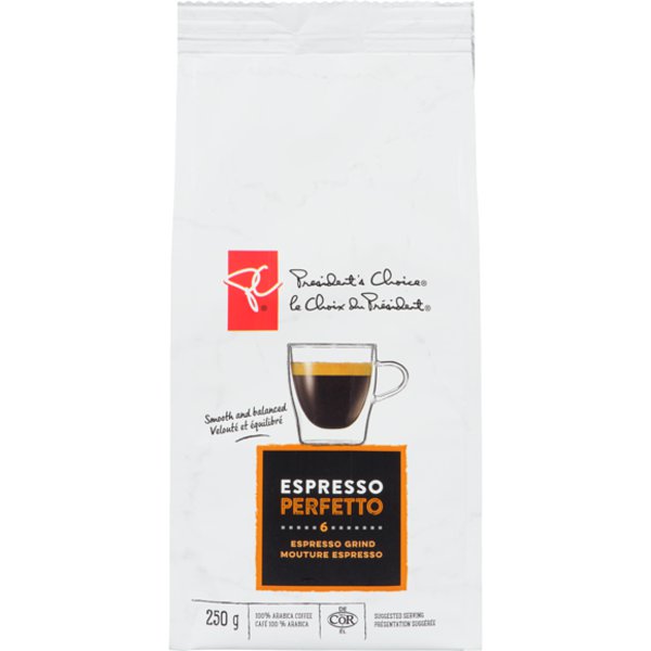 President's Choice Perfetto Espresso Coffee – Coastal Connection