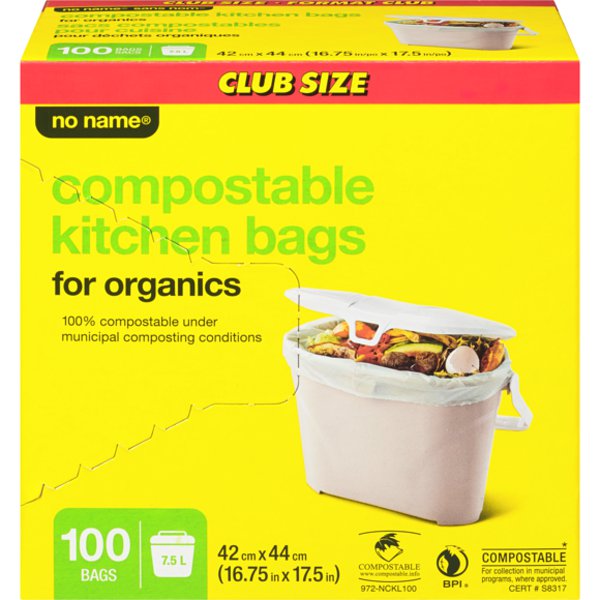 No Name Cp Compostable Bags – Coastal Connection