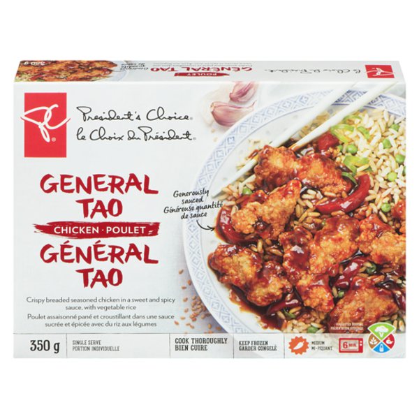 Presidents Choice Chinese General Tao Chicken – Coastal Connection